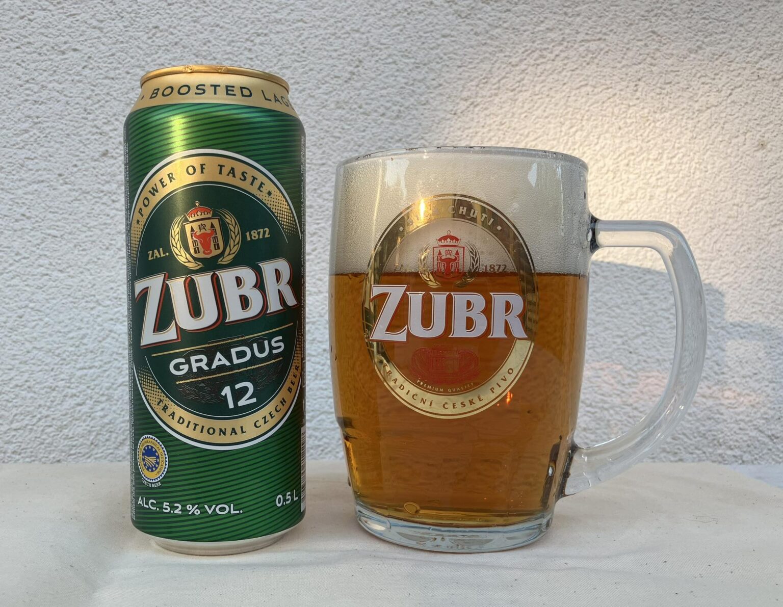 Zubr Gradus 12° Pale Lager – Czech Beer Review - Beertourist.cz